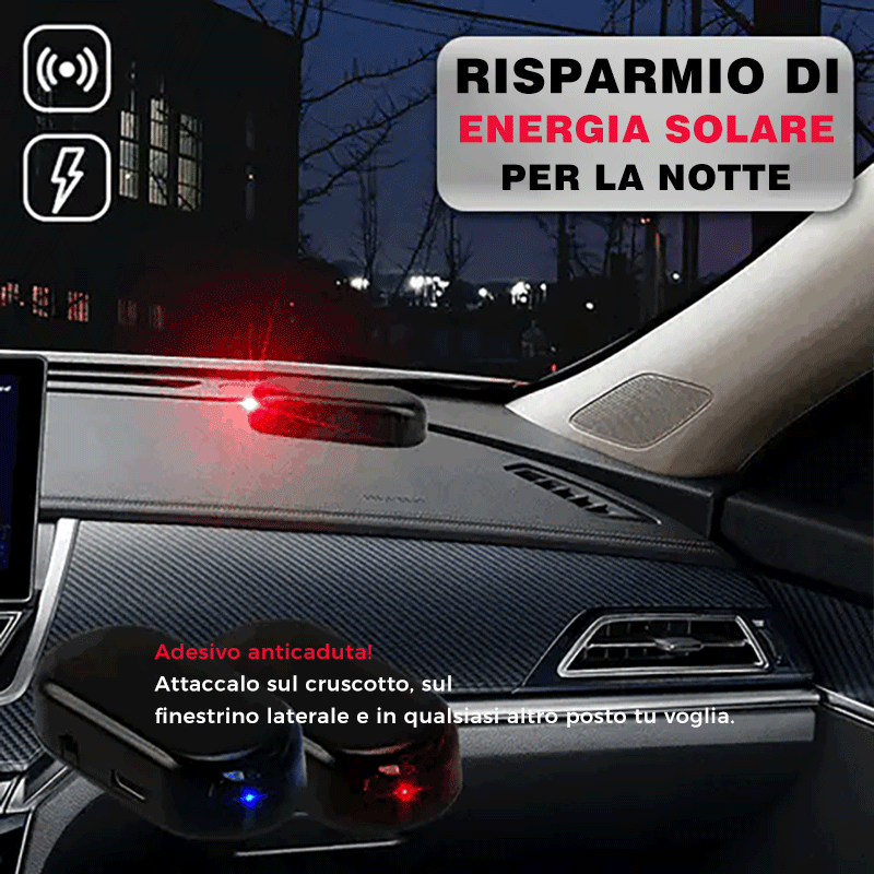 🚗Luce di allarme analogico a LED lampeggiante automatico per antifurto ...